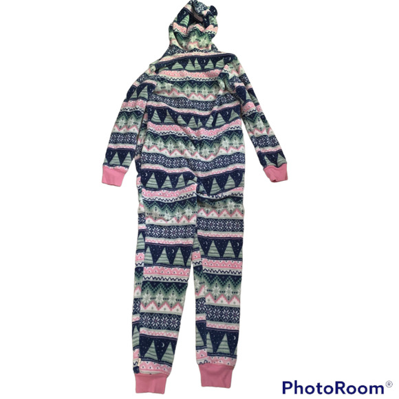 munki munki | Intimates & Sleepwear | Munki Munki S Pink Christmas Tree ...